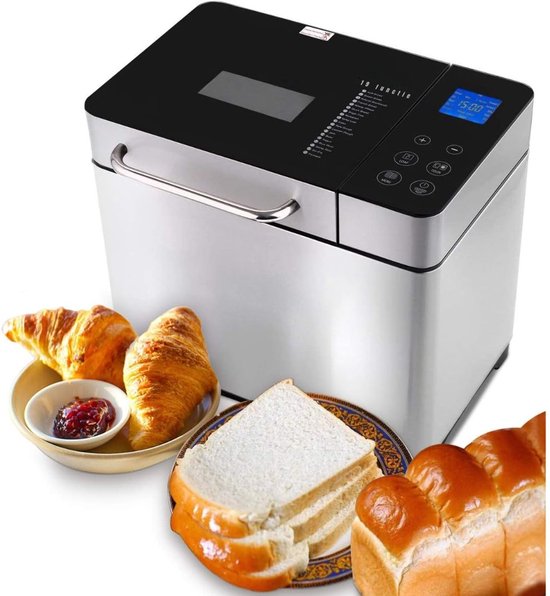 RVV® Broodbakmachine - Broodmachine - Bakmachine Brood - 19 Programma's ...
