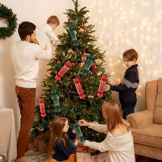 50 Kerst Geschenkdozen Kraftpapier Geel - Kleine Cadeaudoosjes met ...