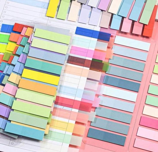 Index Tabs Sticky Notes – 200 tabs/stickers – Electric Garden – Sticky ...