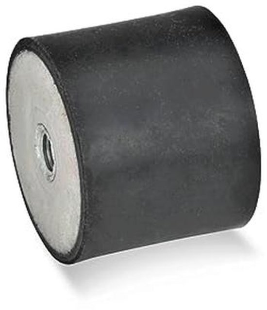 Aanslagbuffer 60-40-M10 | Natuurlijk Rubber Buffers voor Aggregaten | 2 ...
