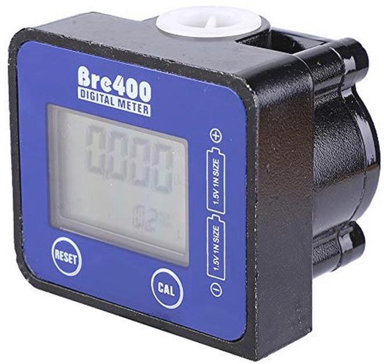 Nauwkeurige Debietmeter 1-30L/min met LCD-scherm en 70BAR Werkdruk | bol