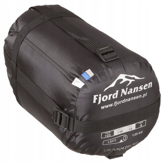 Fjord Nansen Slaapzak DRAMMEN MID - Comfort 10°C, 1040g | bol