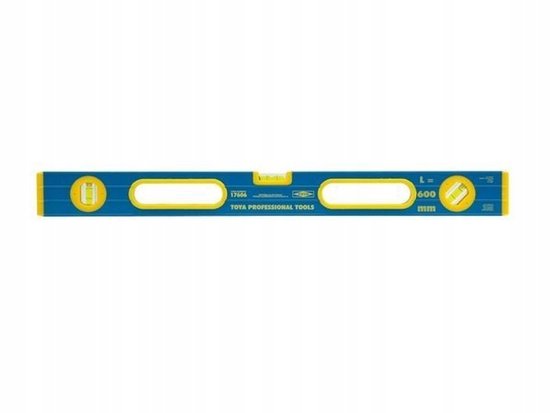 Waterpas 100cm met 3 Niveaus en 2 Handwater | bol