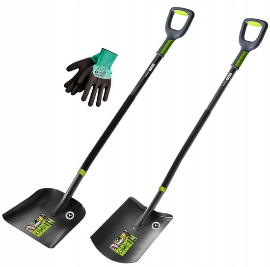 Set: Zware Schep & Steekschop met Metalen Steel - Duurzaam ...
