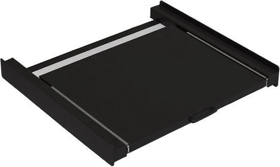Tussenstuk Wasmachine & Droger met Uitschuifbare Plank XL – Zwart ...