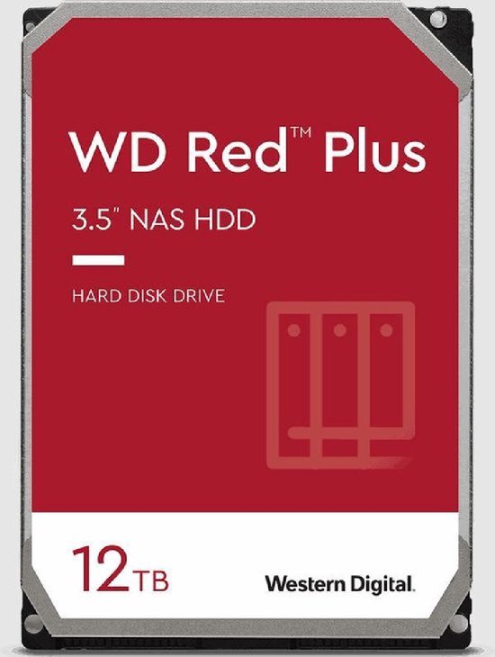 Western Digital Red Plus - 12 TB | bol.com