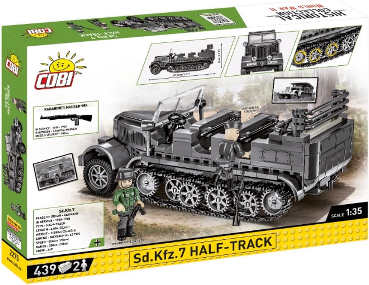 COBI 2275 SD.KFZ.7 Halftrack | bol