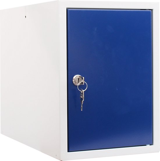 newpo lockerkubussen | HxBxD 35 x 25 x 45 cm | Blauw | garderobelocker ...