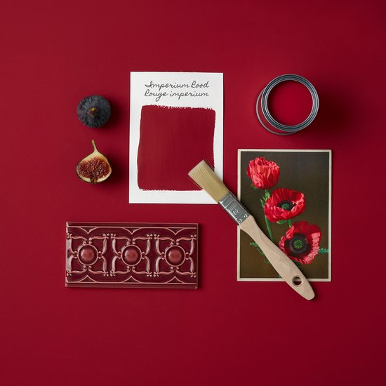 Rust-Oleum Verf voor PVC - Imperium Rood 750ml | bol