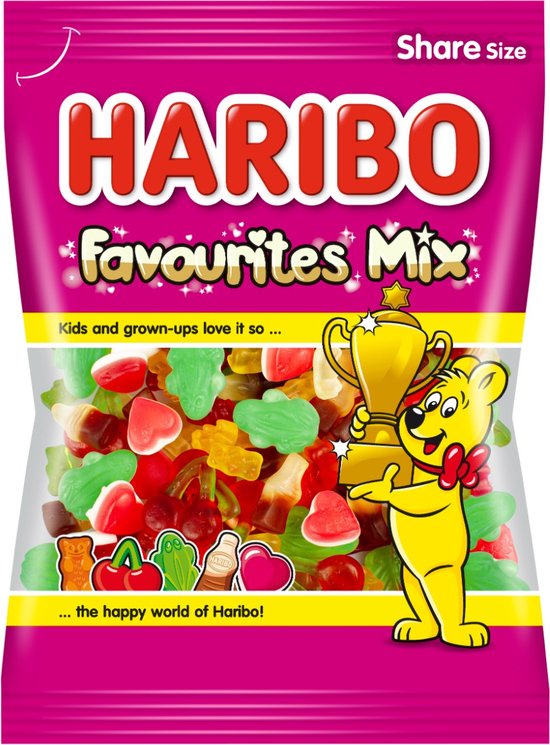 Haribo Favourites Mix - 12 x 200gr | bol.com