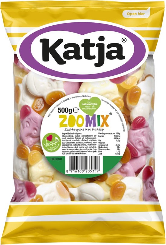 Katja Zoomix Doos - 24 x 500 Gram | bol.com