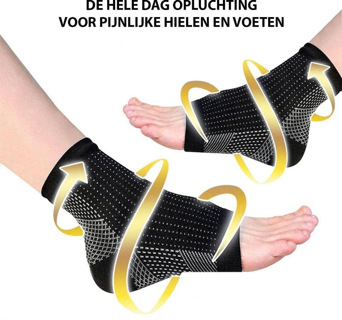 Medicca - Enkel Brace - Voet Brace - Ondersteunende Sokken ...