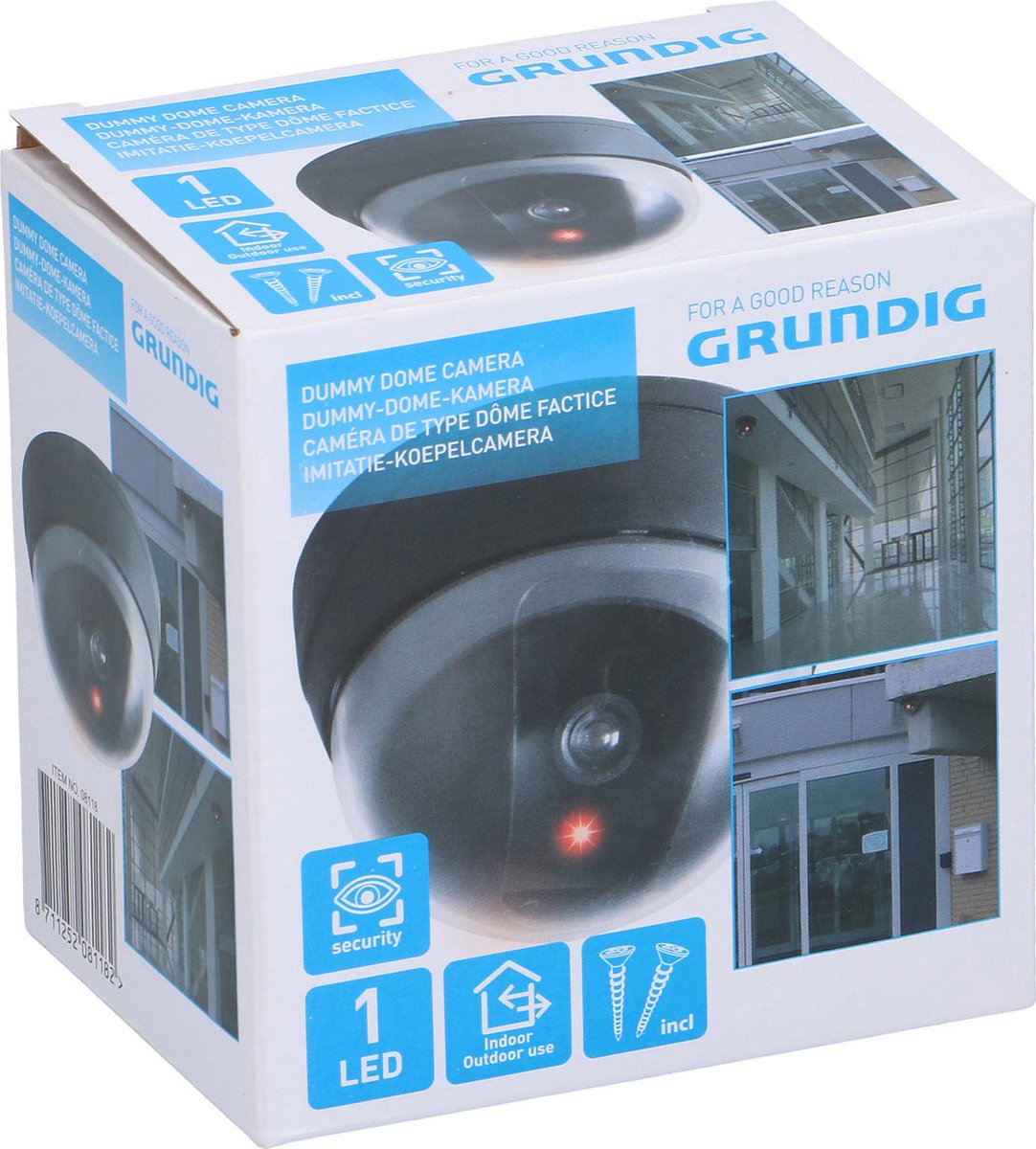 Grundig dummy koepelcamera zwart | bol.com