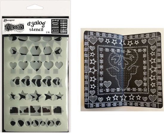 Dylusions Dyalog Border it again | bol.com