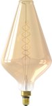 Calex Vienna XXL Goud - E27 LED Lamp - Filament Lichtbron Dimbaar - 4W - Warm Wit Licht | bol