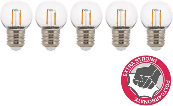 Bailey | LED Bol | Grote fitting E27 | 2W | bol.com