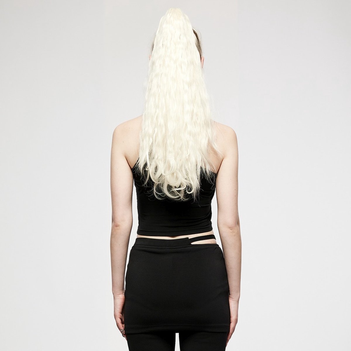 Punk Rave Crop top -XL/XXL- Butterfly Effect Zwart | bol.com