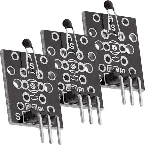 AZDelivery 3 x KY-013 Thermistor Temperatuursensor Module compatibel ...
