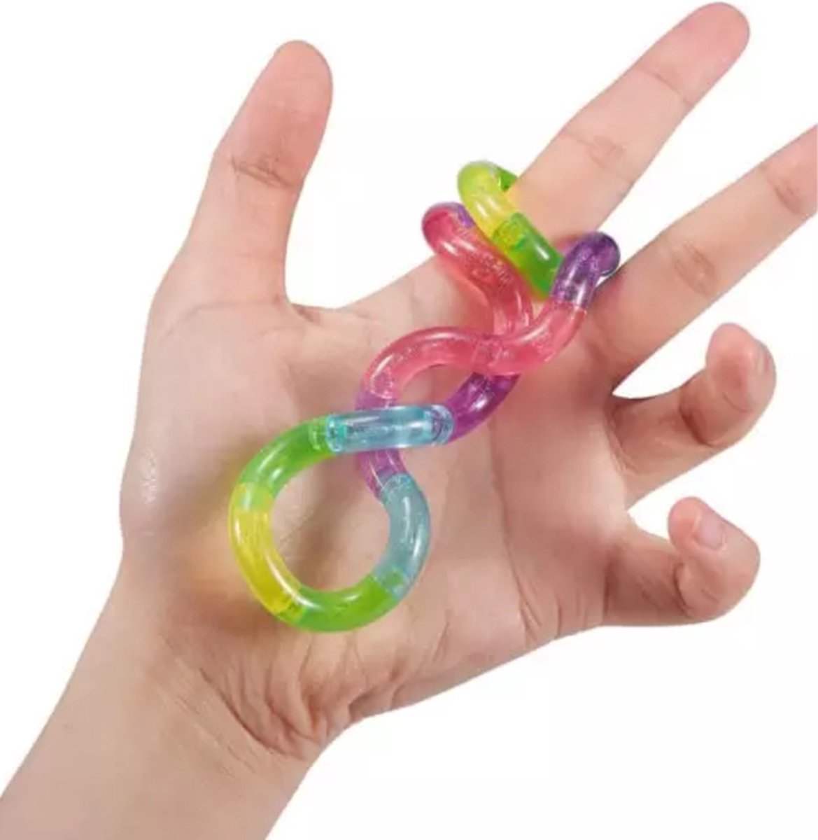 Tangle Crush Junior Paars - Stressbal voor de hand | bol.com