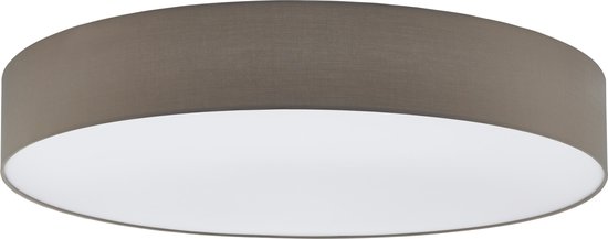 EGLO Pasteri Plafondlamp - E27 - Ø 98 cm - Wit/Taupe | bol