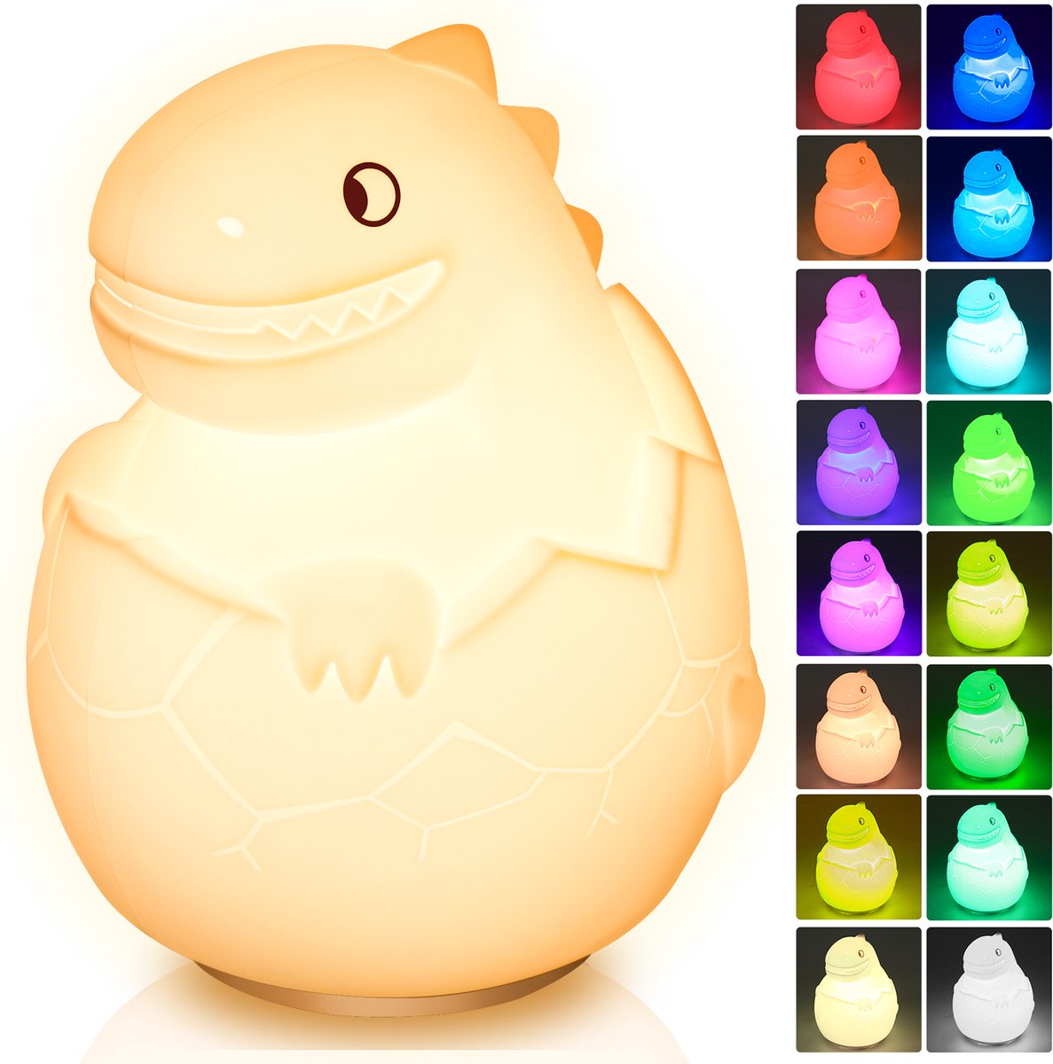 16 kleurige LED kinder Nachtlampje - Nachtlampje - Kinderkamer - Slaap ...