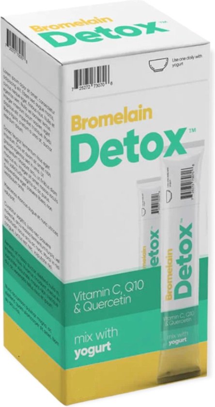 Bromelain Detox 20 Sachets (Gezond gewichtsverlies/dieetproduct) | bol