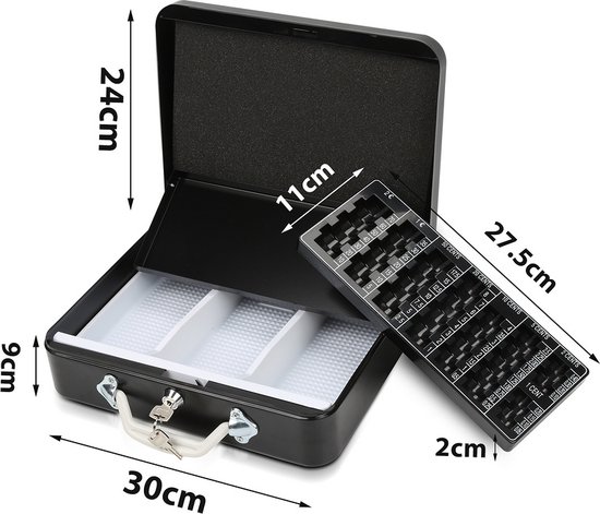 Deze handige geldtransportbox is de ideale plaats om geld en munten ...