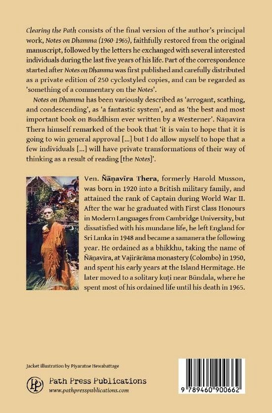 Clearing the Path, Nanavira | 9789460900662 | Boeken | bol.com