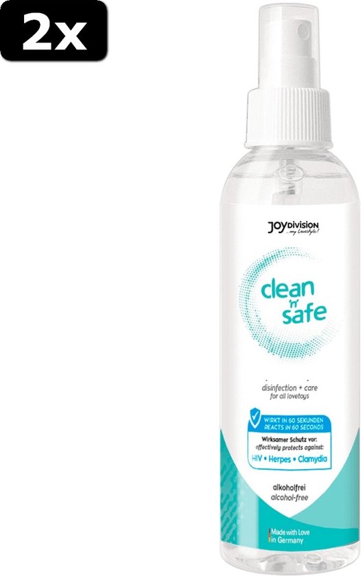 2x Clean 'n' Safe Toycleaner - 100 ml | bol.com