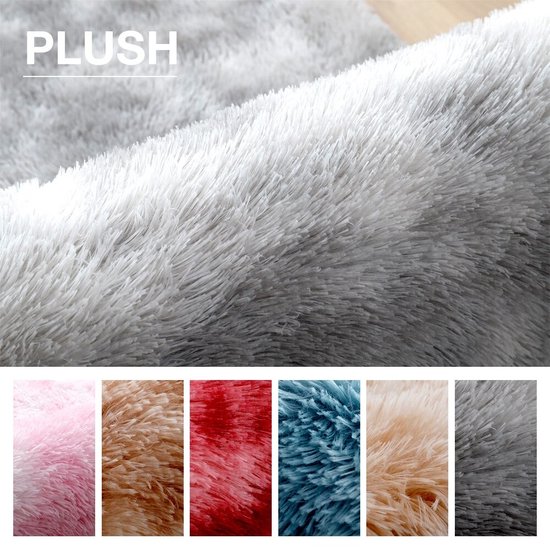 Soft Down® Zacht Tapijt – Dik Tapijt Voor Woonkamer – Pluche Tapijt ...