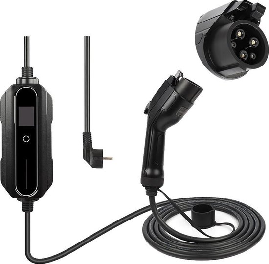 Elektrische Auto Oplader Type 1 Stekker 6 - 16A Oplaadkabel - 5M ...