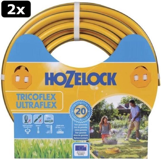2x Hozelock tuinslang 25M Trioflex Ultraflex √ò25 millimeter | bol.com