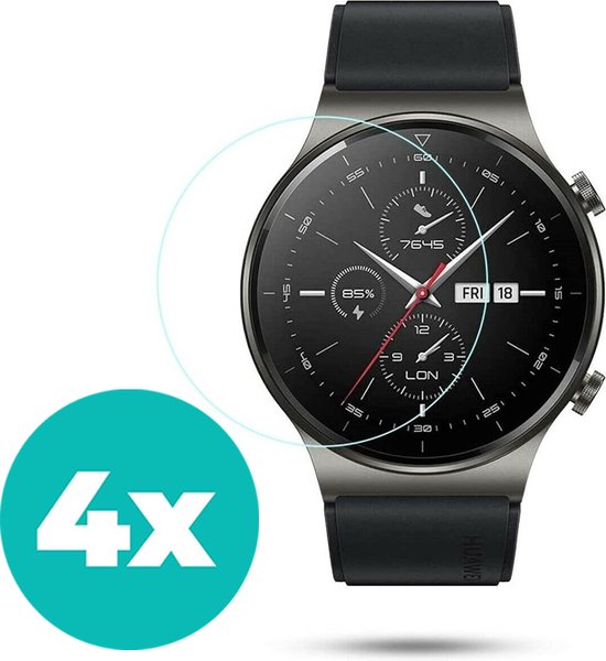 Huawei Watch GT 2 Pro screenprotector - 4 stuks - Geschikt voor Huawei ...
