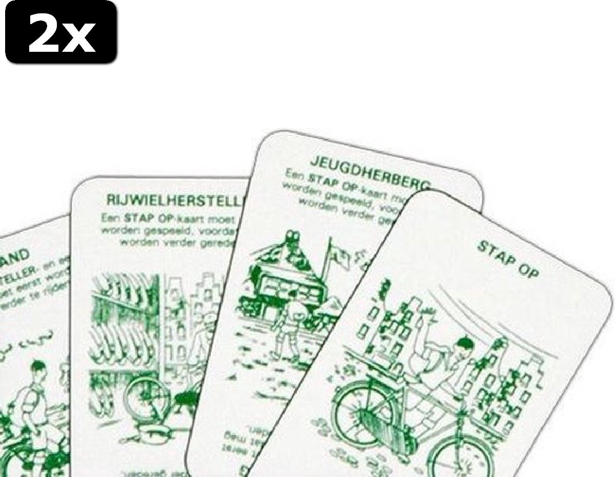 2x Stap op - Kaartspel | Games | bol.com