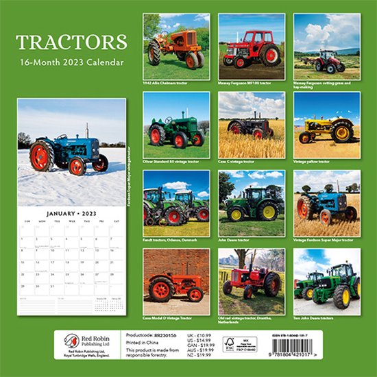 Tractors Kalender 2023 | bol.