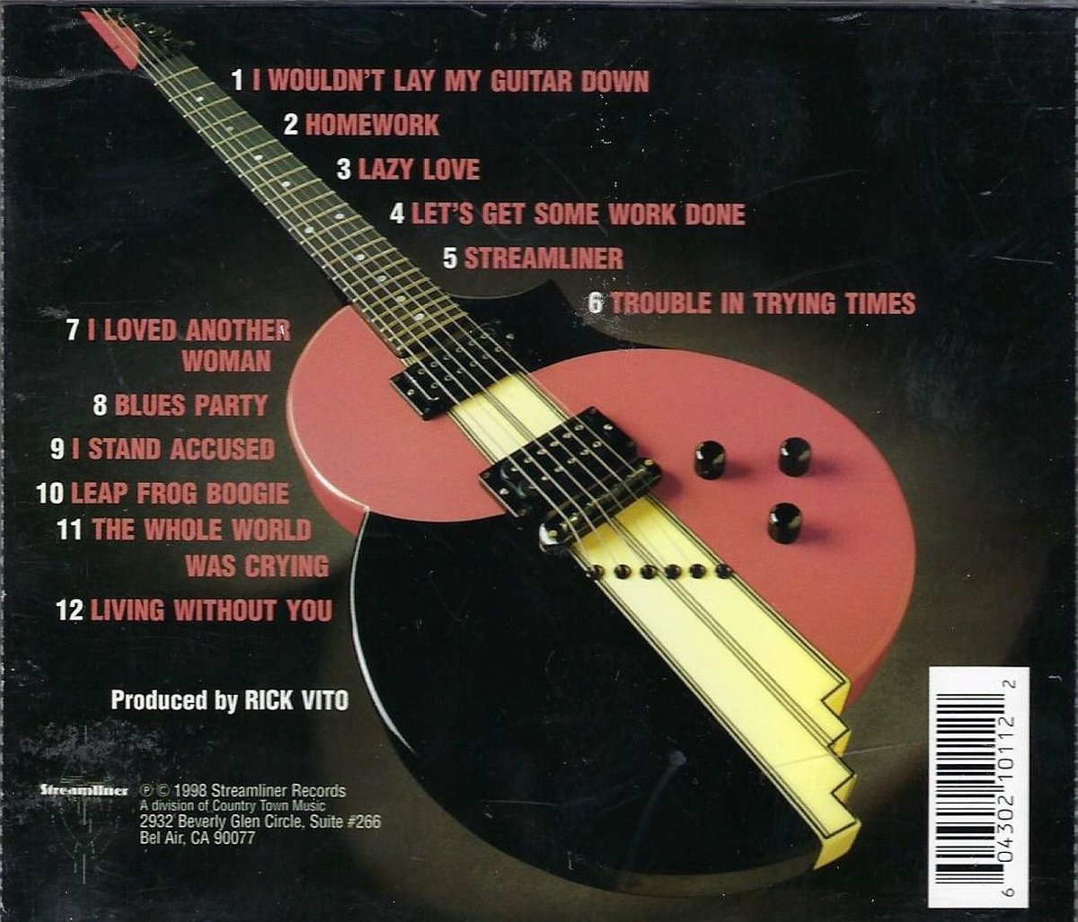 Pink & Black, Rick Vito | CD (album) | Muziek | bol.com