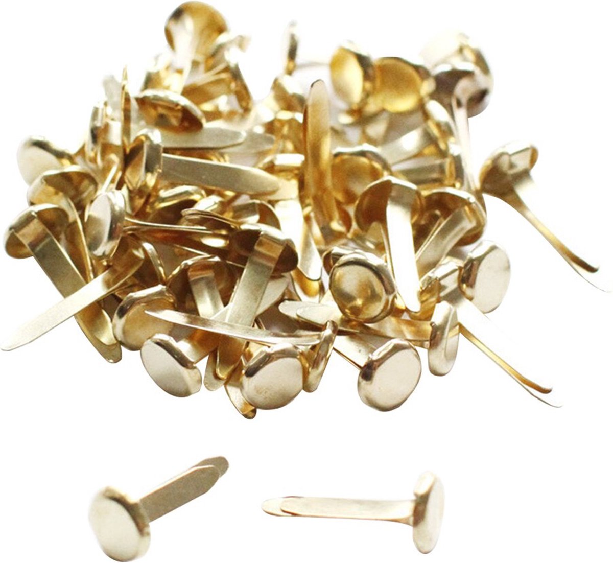 Saaf Splitpennen - 100 Stuks - Hobby Knutselen - 6*13mm - Goud | bol