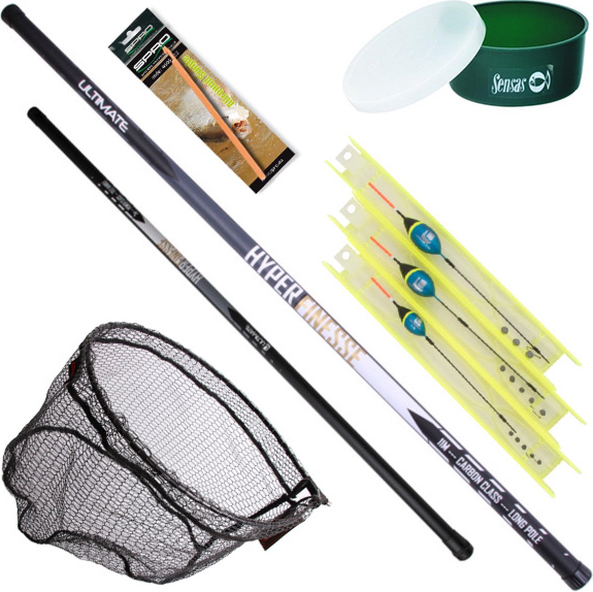 Ultimate Vaste Hengel Set | Witvis set | bol.com