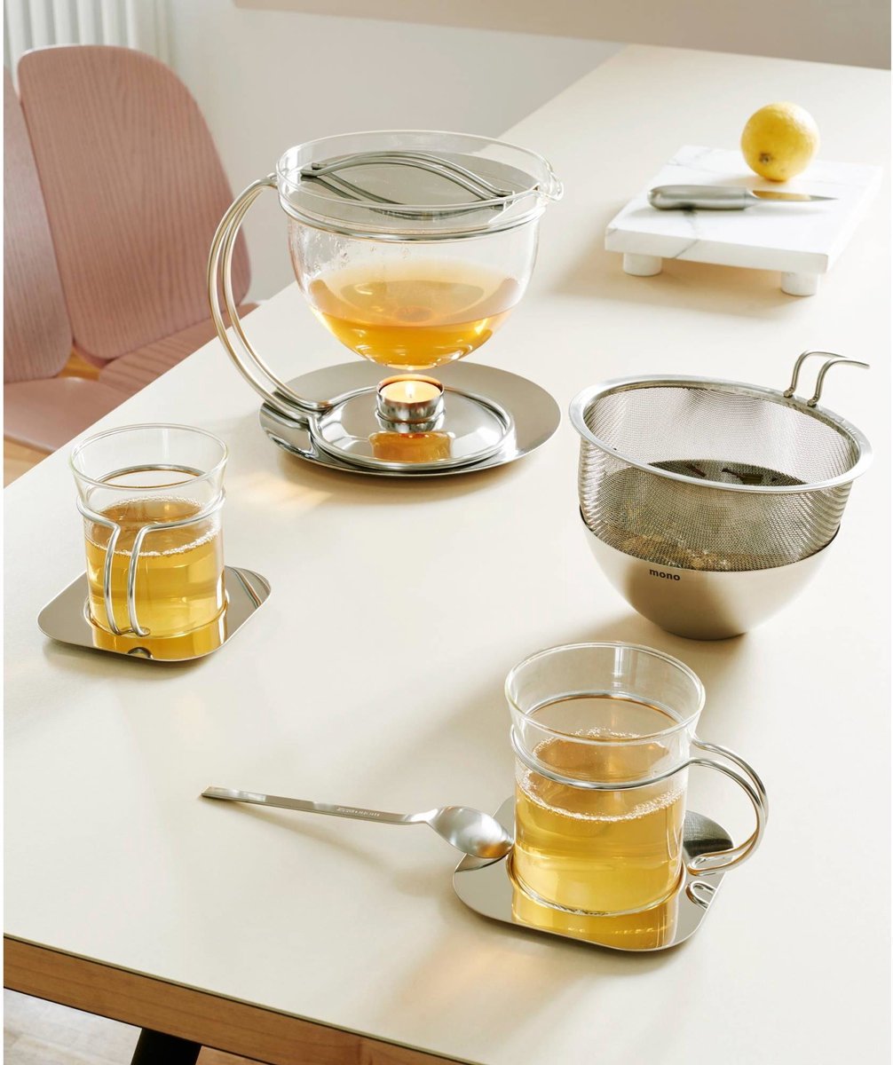 Mono Filio Theepot 0.6 Liter met Geïntegreerde Warmhoudplaat | bol.com