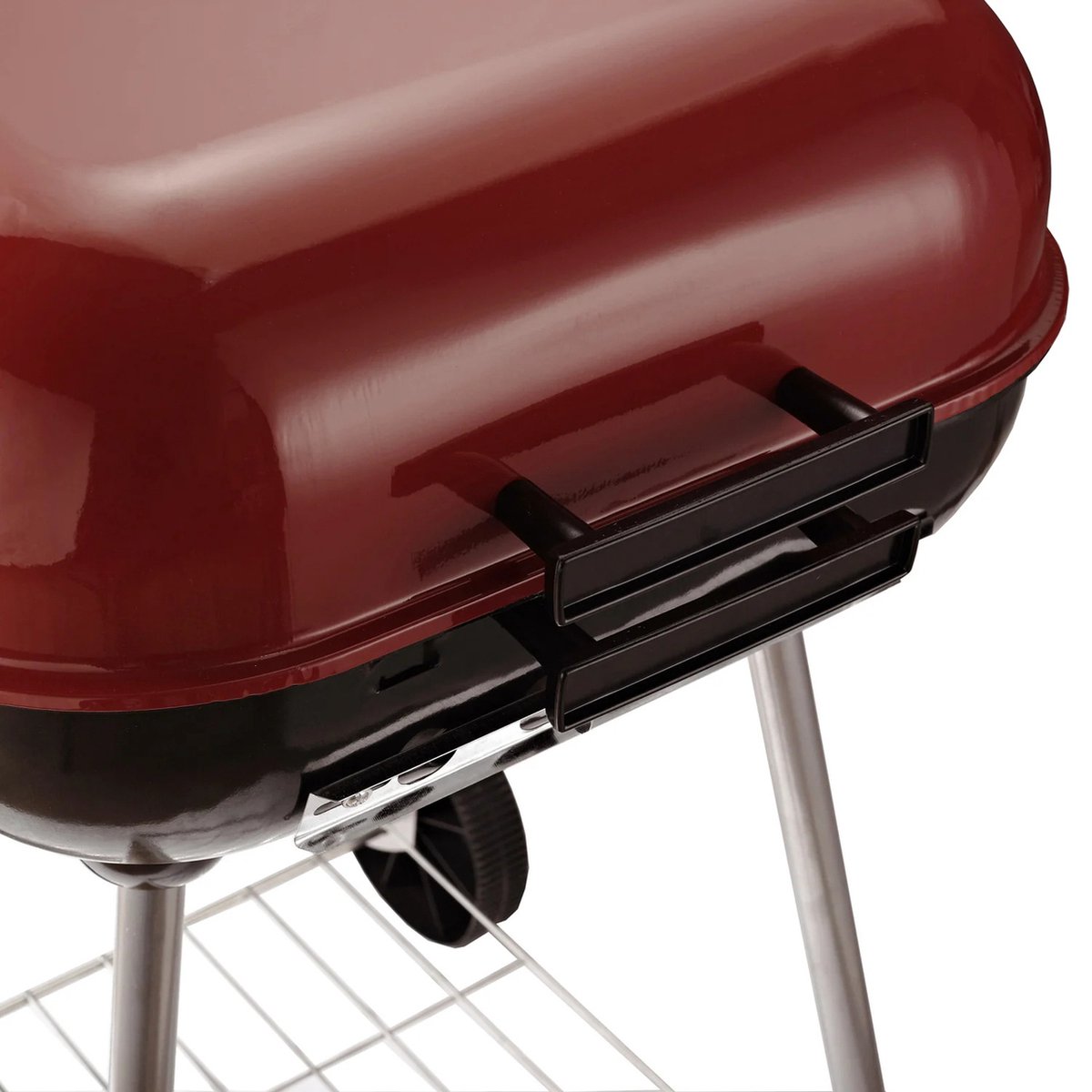 Houtskool barbecue - BBQ - Grill - Barbeque - 47,5 cm - Rood | bol