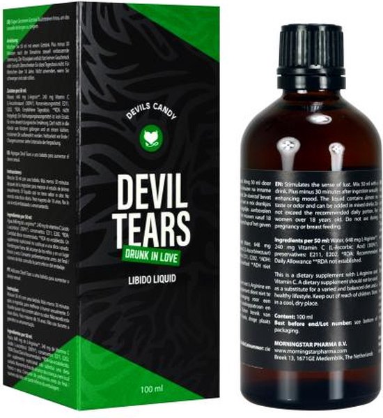 Morningstar - Devils Candy - Devil Tears Unisex - 100 ml | bol.com