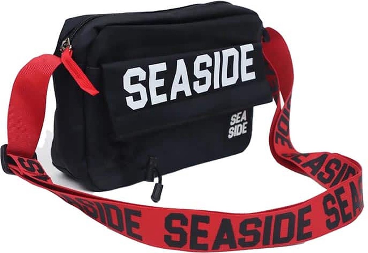 Seaside 'The One' Messenger Bag Red | bol.com