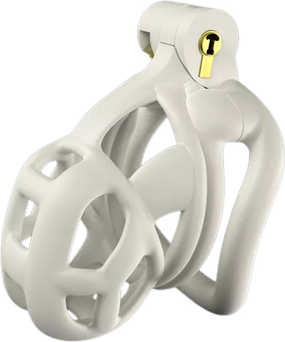 SissyMarket - The Feminizer V2 - Wit - Small - Peniskooi - Chastity ...