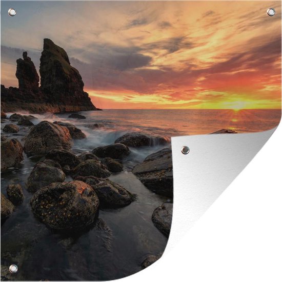 Affiche de jardin Cut Out Skye - Sunset on Skye affiche de jardin toile ...