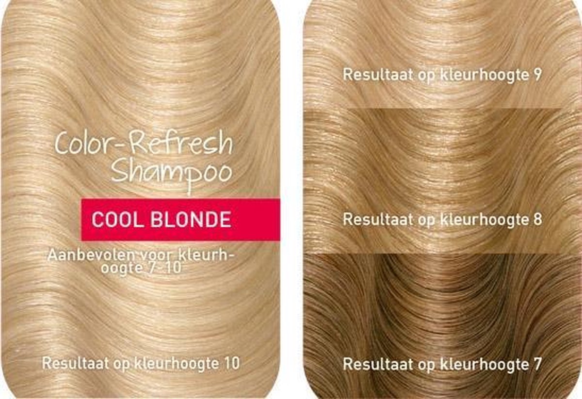 Wunderbar Kleurshampoo Color Refresh Shampoo Cool Blonde 200ml | bol