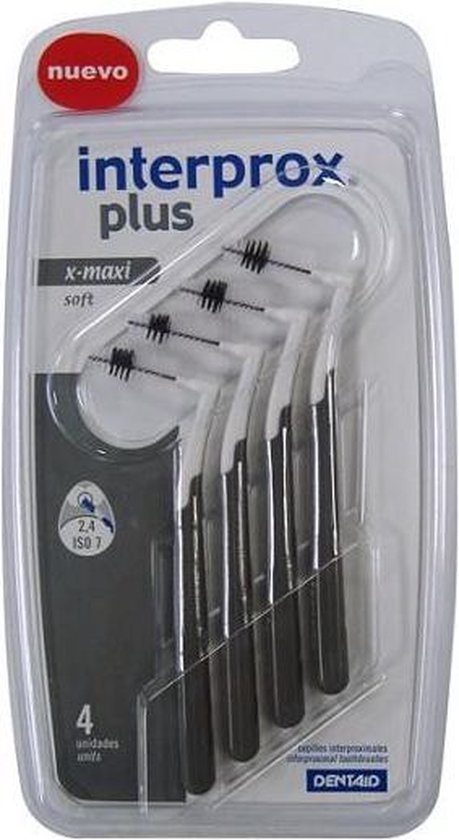Dentaid Interprox Plus Toothbrush Interproximal 2g Super Micro 4 U | bol