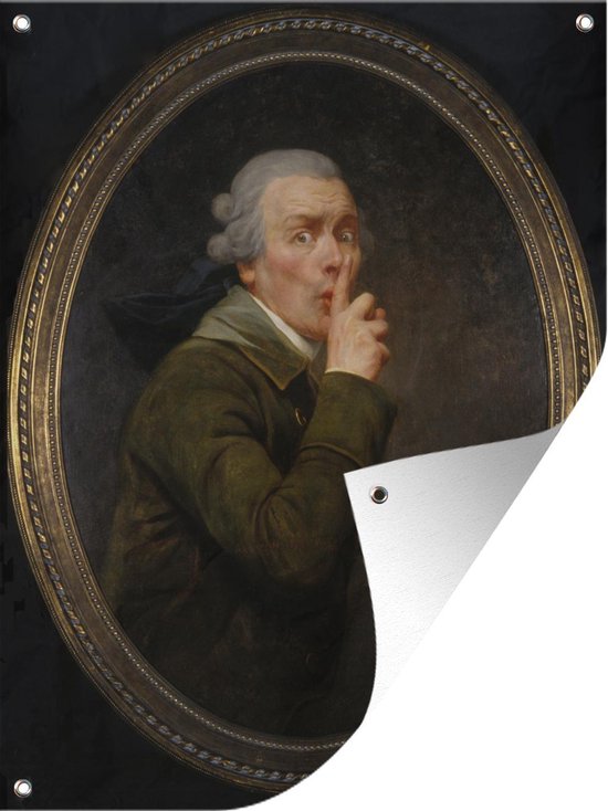 Décoration murale extérieur La discrétion - tableau de Joseph Ducreux ...