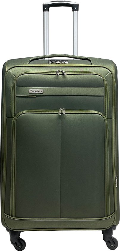 Dubai Abudabi Grote Koffer - 76 cm - 95/103 liter - Expandable - Groen ...