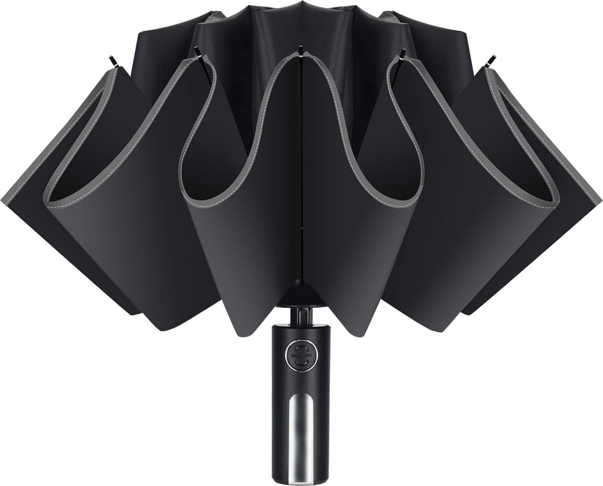 Omgekeerde paraplu's voor regen Winddicht Omgekeerd compact opvouwbaar Automatisch... | bol