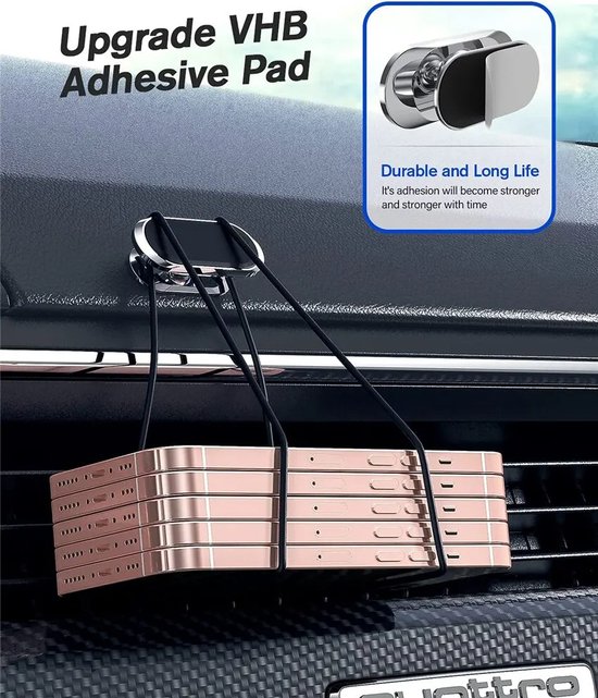 Magnetische Auto Telefoon Houder 360 Draaibare Mini Strip Vorm ...